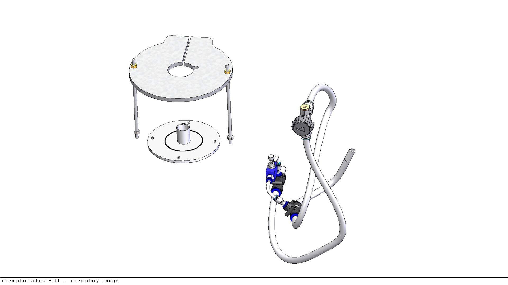 Teilumfänge, Induktorgehäuse, HSC, für Induktionssystem 68